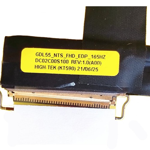 40-Pin EDP FHD 165Hz Screen Cable 052NPC DC02C00S100 For Dell G15 5510 ...