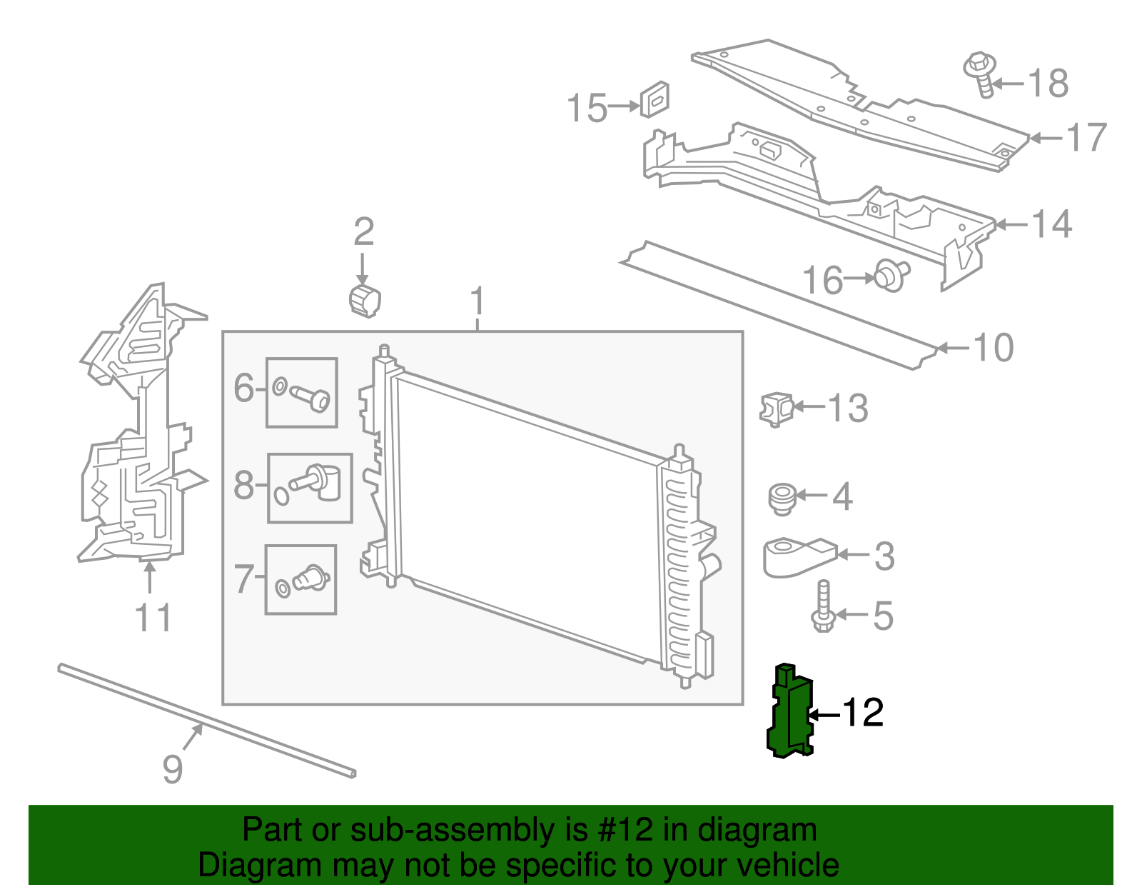 General Motors Genuine OEM Parts 13356632 for sale online | eBay
