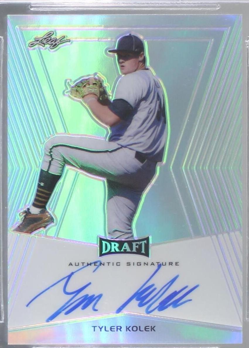 2014 Leaf Metal Draft - Tyler Kolek #BA-TK1 (AU, RC) for sale online | eBay