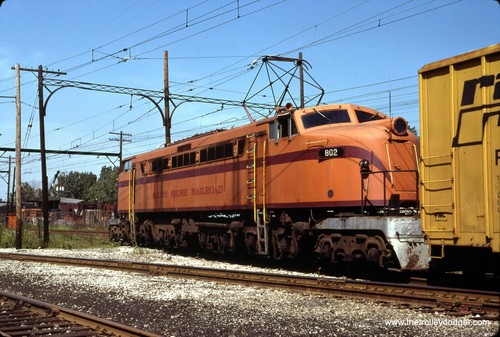 CSS&SB South Shore Line Freight Loco #802 1980 35mm Original Kodachrome Slide | eBay
