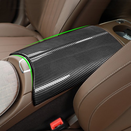 ABS Carbon Fiber Center Armrest Cover For Mercedes Benz E Class W213 ...