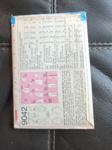 Simplicity 9042 Sewing Pattern Coat Pants Size 2 Toddler Precut Vintage ...