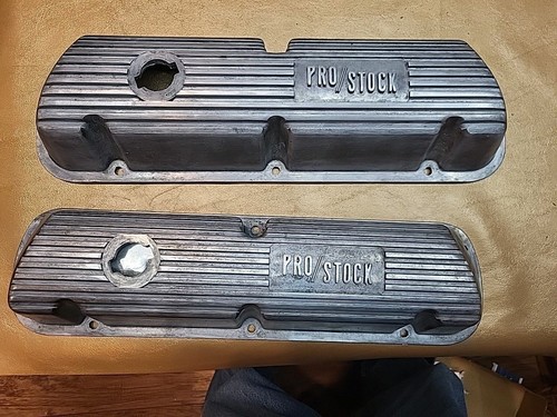 Aluminum Cast Vintage Ford Valve Covers 289 302 Pro/Stock USA MADE RARE ...