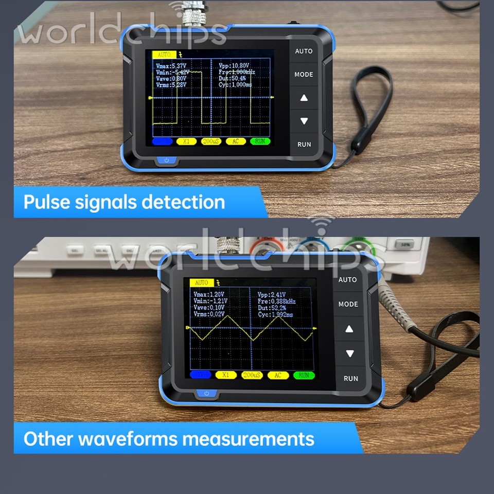 FNIRSI DSO152 Handheld Small Oscilloscope Type C Portable Digital ...