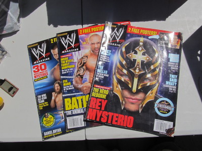 WWE Wrestling magazines lot of 3 2014 | eBay