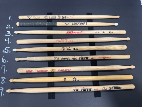 Slayer PAUL BOSTAPH Stage Used Signed Drumstick #2 | eBay