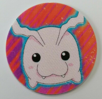 TAZO DIGIMON #138 Tokomon 2000 PERU South America Toei Animation Pogs ...