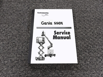 Genie S80X Telescopic Boom Lift Shop Service Repair Manual | eBay