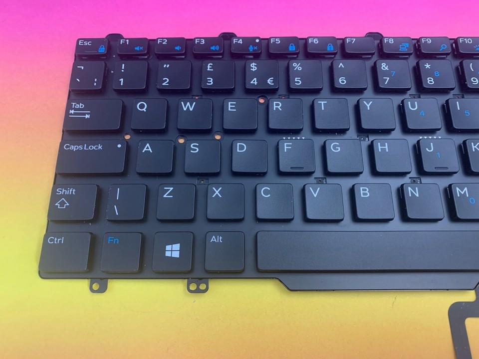 Keyboard UK Dell Latitude 13 14 5450 5470 7450 7470 English 02C95Y ...
