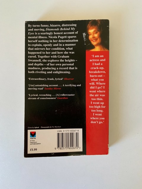 Diamonds Behind My Eyes by Nicola Pagett, Graham Swannell (Paperback ...