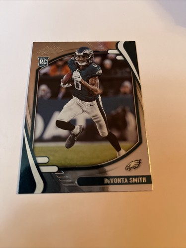 2021 Absolute Football DeVonta Smith Rookie Card #107 Philadelphia ...