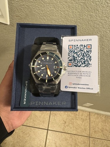 spinnaker mens watch Brand New With Tags And Box | eBay