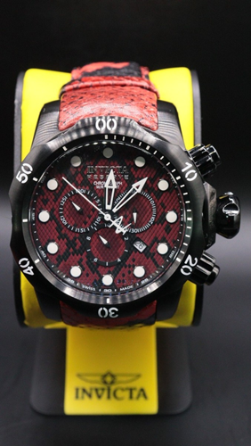 Invicta Reserve Venom Swiss Made Wristwatch With Snake Skin Band | eBay