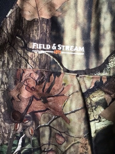 Field and Stream Large Camouflage Zip Out Lining HydroProof Ultra ...