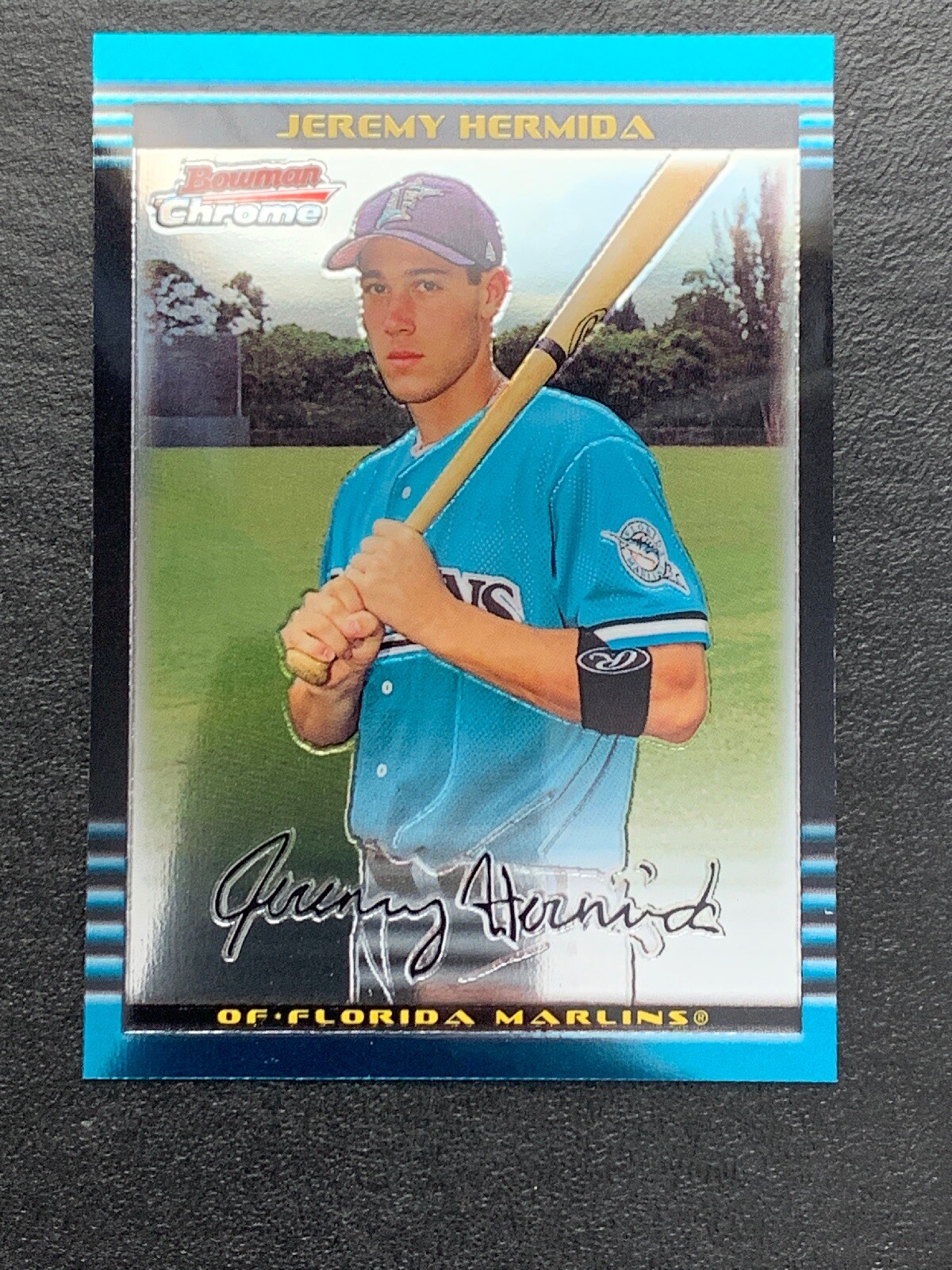 2002 Bowman Chrome Draft Baseball Card #11 Jeremy Hermida Rookie ...
