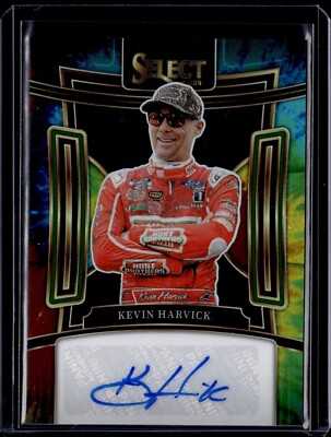 2024 Select Racing Kevin Harvick Tie Dye Autograph 21/25 Tie Dye S-KHK ...