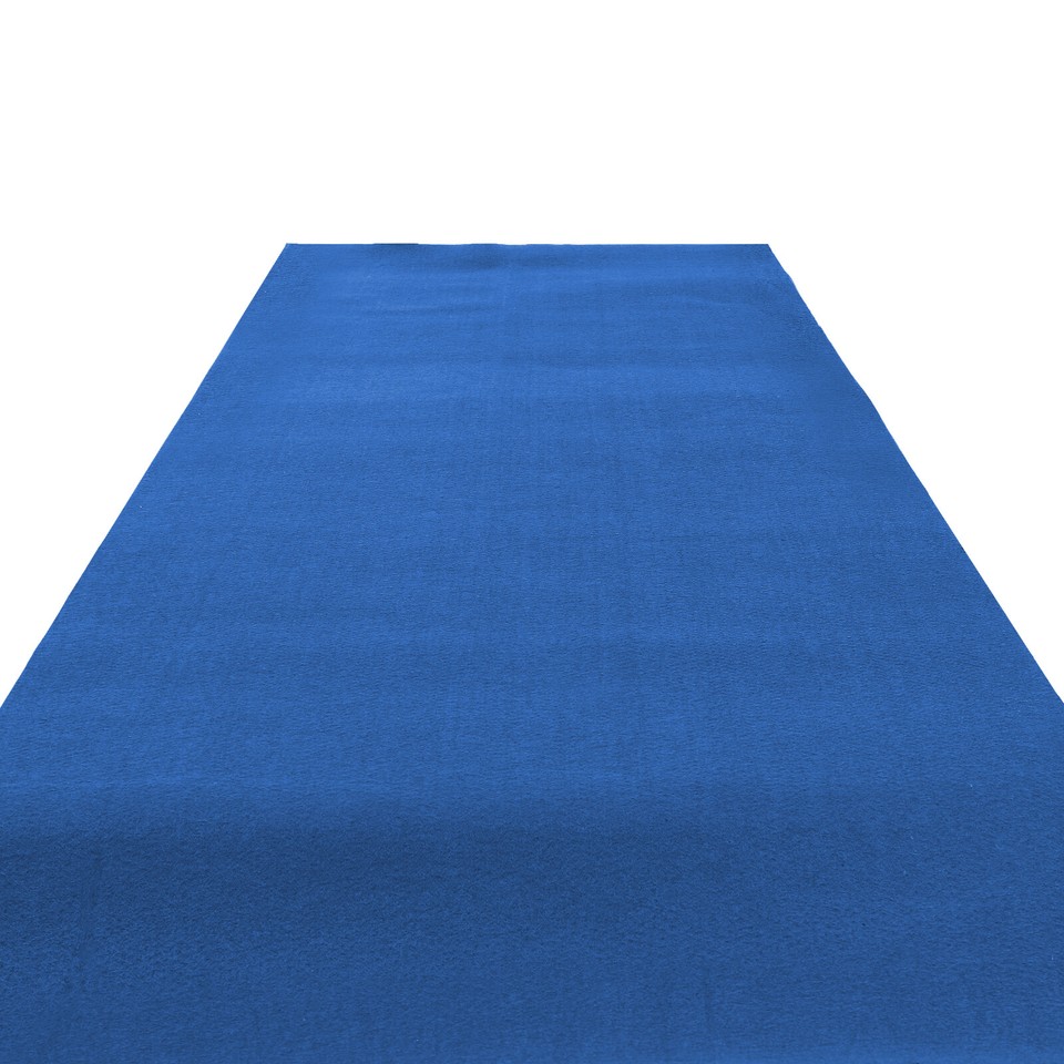 360GSM Blue Carpet Runner Wedding Award Party Event Aisle Rug DIY ...