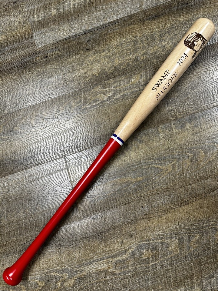 Donald Trump Engraved Baseball Bat Swamp Slugger 2024 | eBay