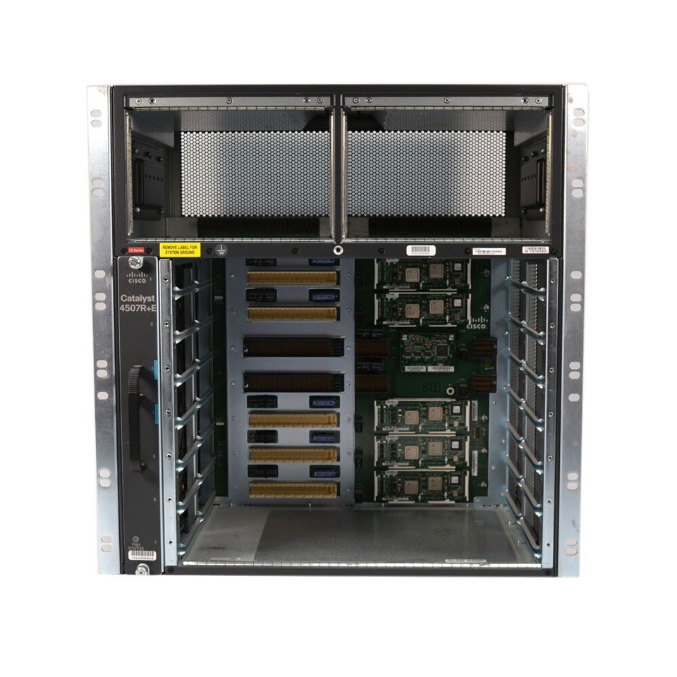 Cisco WS-4507R+E Catalyst 4500E 7 slot Switch Chassis 48Gbps/slot No ...