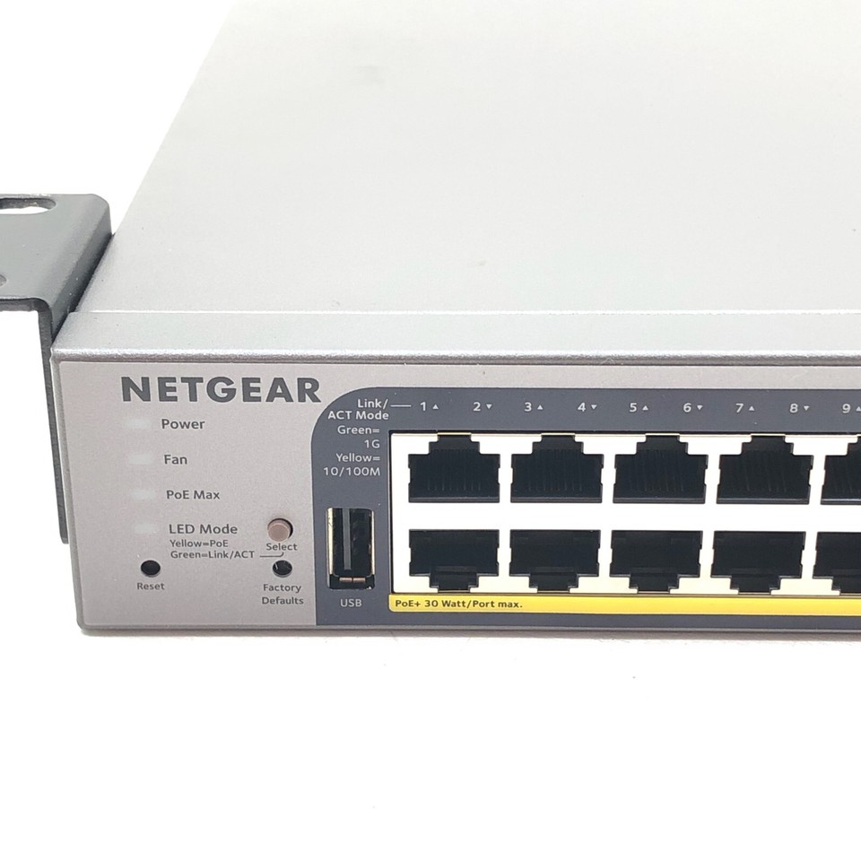 NetGear GS752TPv3 48-Port Gigabit Ethernet PoE+ Smart Switch with 4 SFP ...