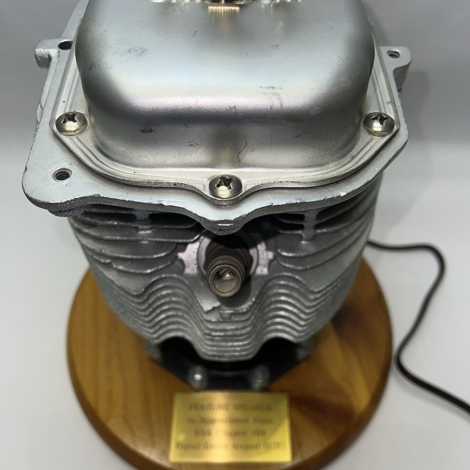 LYCOMING AIRCRAFT Engine Cylinder Lamp - Aviation Trophy 17” Tall | eBay