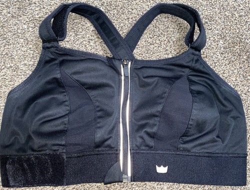 Shefit Ultimate Sports Bra High Impact Max Support Zip Front Adjustable ...