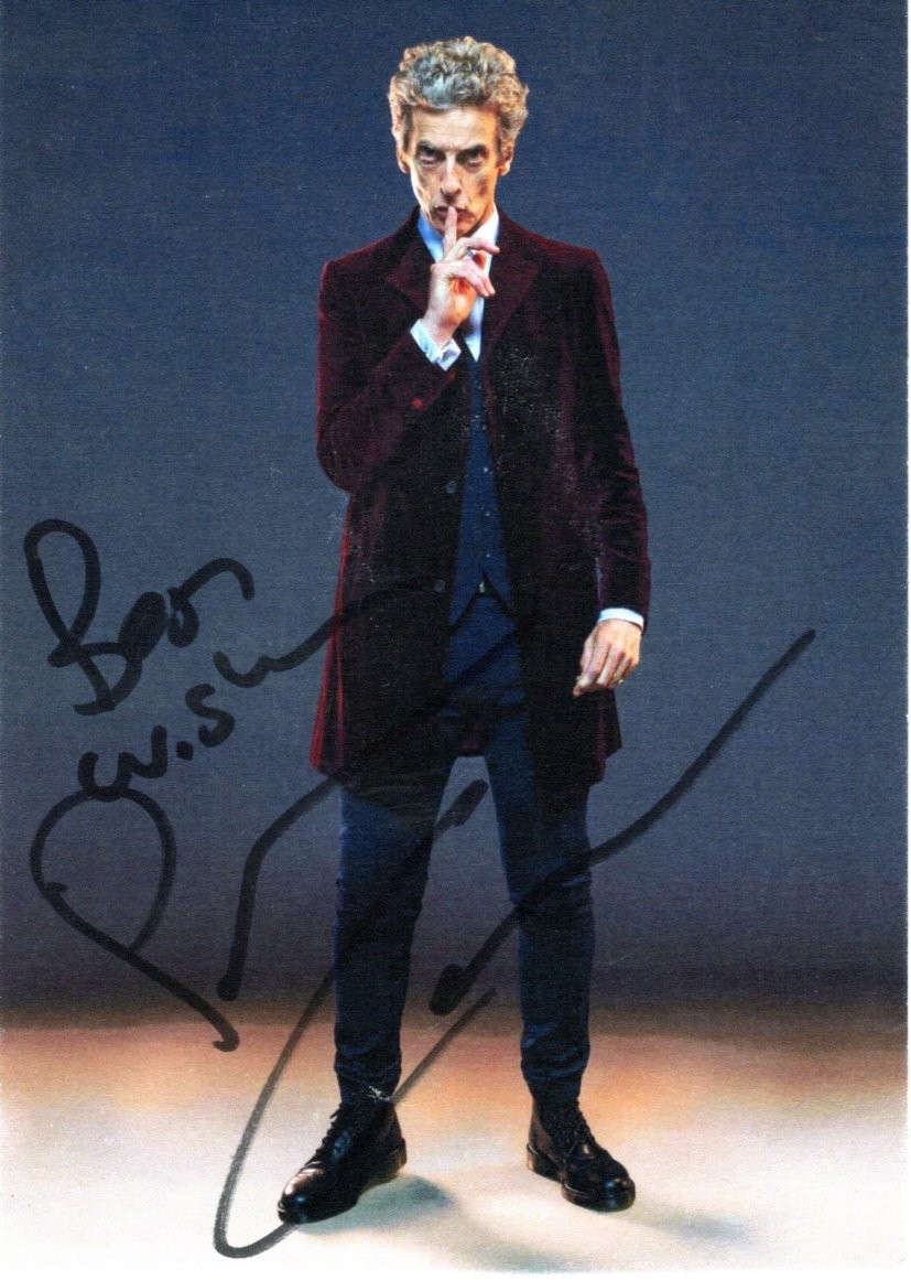 Peter Capaldi Autograph - Doctor Who - Signed 6x4 Photo | eBay UK