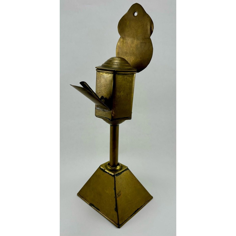 Antique Oil Canister Brass Oiler Wall Hanging | eBay