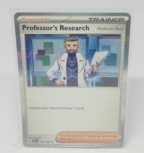 Professor's Research Professor Turo 190/198 - Scarlet & Violet Base Set ...