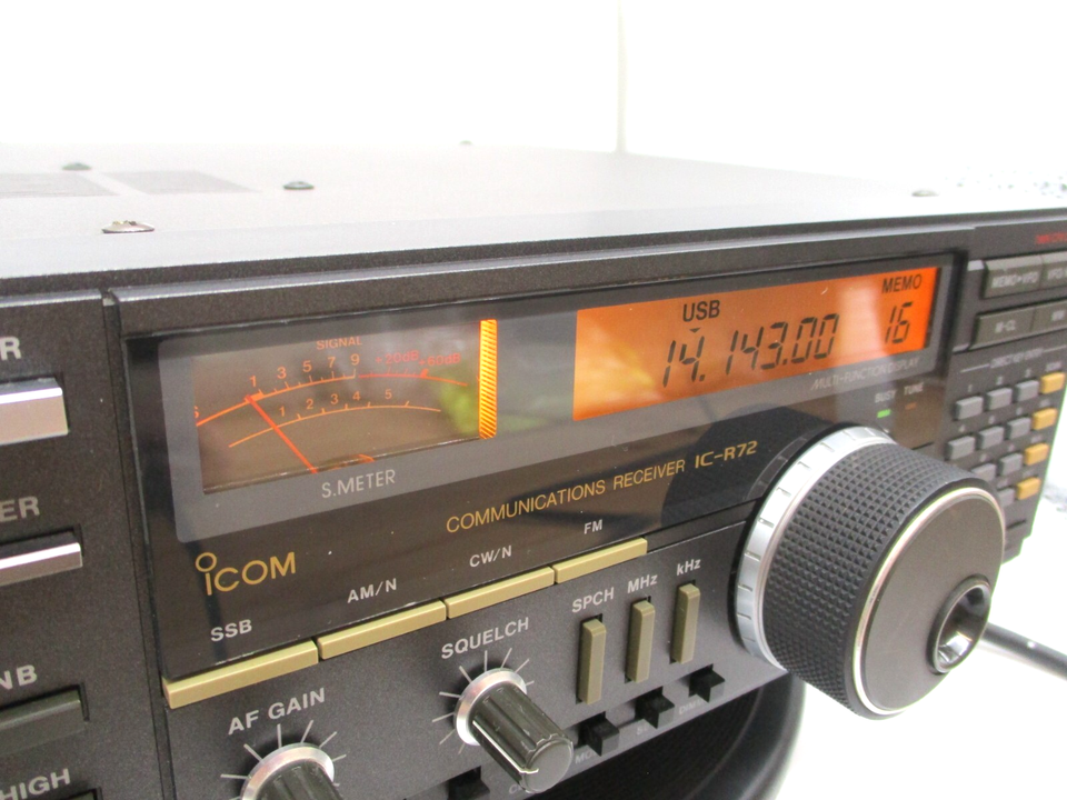 Icom IC-R72 HF Receiver Operation confirmed | eBay