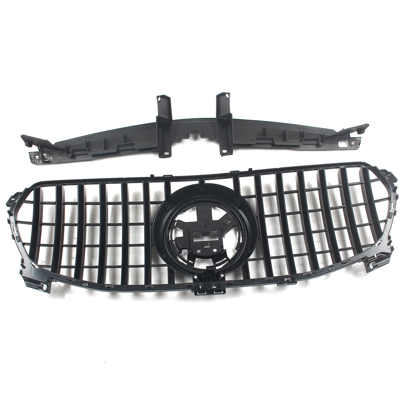 Silver GT Front Bumper Grille Grill For Benz W167 GLE-Class GLE350 ...