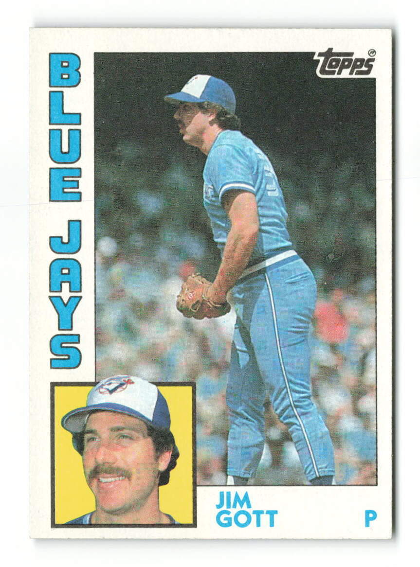 1984 Topps Jim Gott #9 Toronto Blue Jays Baseball Card | eBay