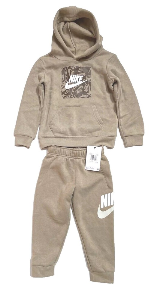 Nike Baby/Toddler Sweatsuits, Boy’s 2-PC Set With Hoodie or CrewNK Sz ...