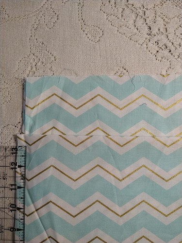 Mint & Gold Chevrons by BROTHER SISTER DESIGN STUDIO BTHY 18x44" | eBay
