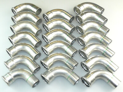 20x AALBERTS VSH XPRESS EDELSTAHL BOGEN 35 MM x 90° I.A PRESSFITTING ...