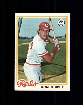 1978 Topps #622 Champ Summers - Cincinnati Reds NM/MT (A02A) | eBay