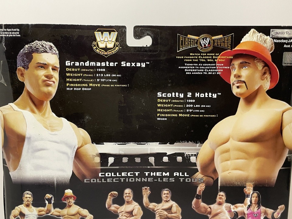 WWE Too Cool Classic Superstars Wrestling Figure Toy WWF Scotty 2 Hotty ...