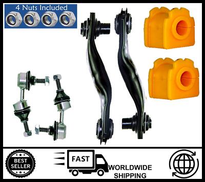 Jaguar X-Type Rear Control Arms + Drop Links + Antil Roll Bar Poly ...