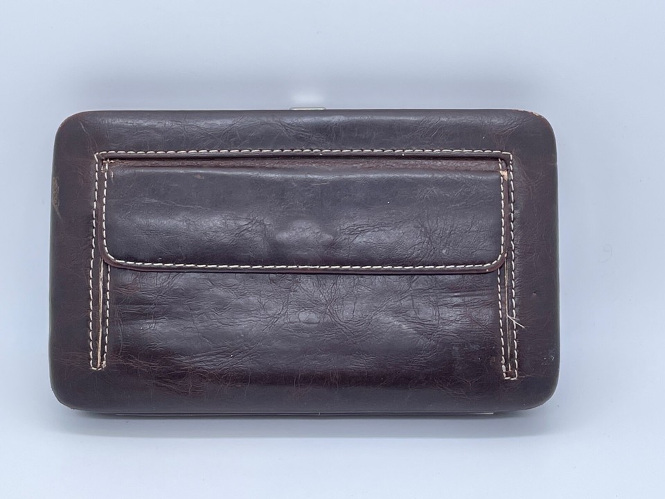 Country Roads Brown Leather Wallet Women's Western Themed | eBay
