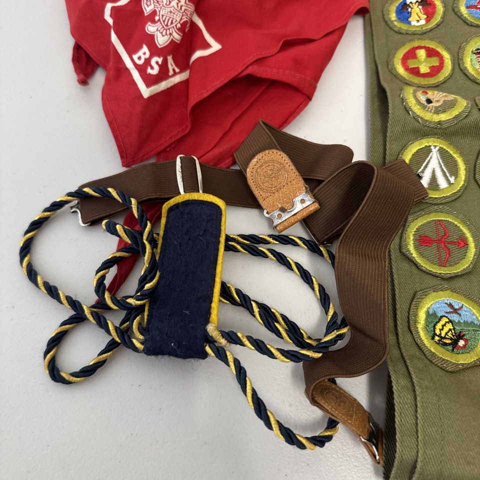Boy Scouts Sash Merit Badges, BSA Mid-Century Patrol Award Patch, Boy ...