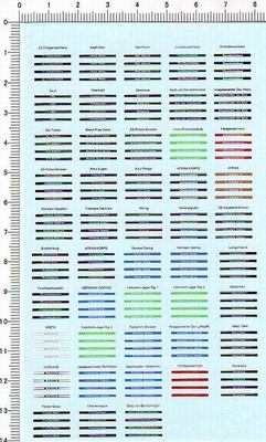 Detail Up 1/35 WWII German Cufftitle Various Unit Armbands / Cuff ...