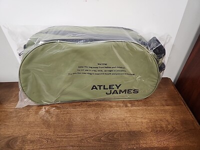 NWT ATLEY JAMES OLIVE GREEN DUFFEL - TOTE BAG | eBay