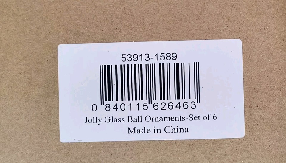 MacKenzie-Childs Christmas Tree Jolly Glass Ball Ornaments - BNIB | eBay