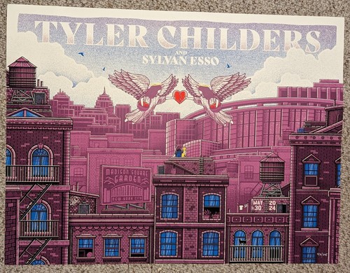 Tyler Childers Mule Pull 24 Tour Concert Poster 5/28/24, MSG ...