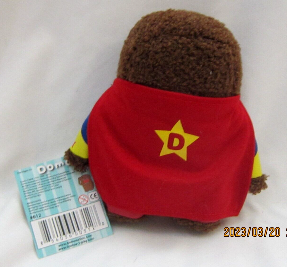 Domo Kun Superman 6" Plush Stuffed Toy-Domo Kun Cape Plush-Domo Kun ...