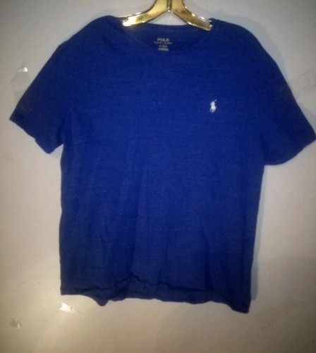 Ralph Lauren Classic Fit Crew Neck T Shirt Blue Size Mens Medium 175 ...