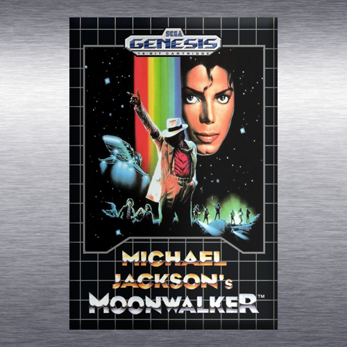 Michael Jackson's Moonwalker Video Game Box Art *Genesis* High Quality Magnet | eBay
