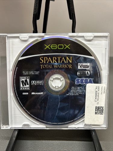 Spartan Total Warrior (Original Xbox) Disc Only | eBay