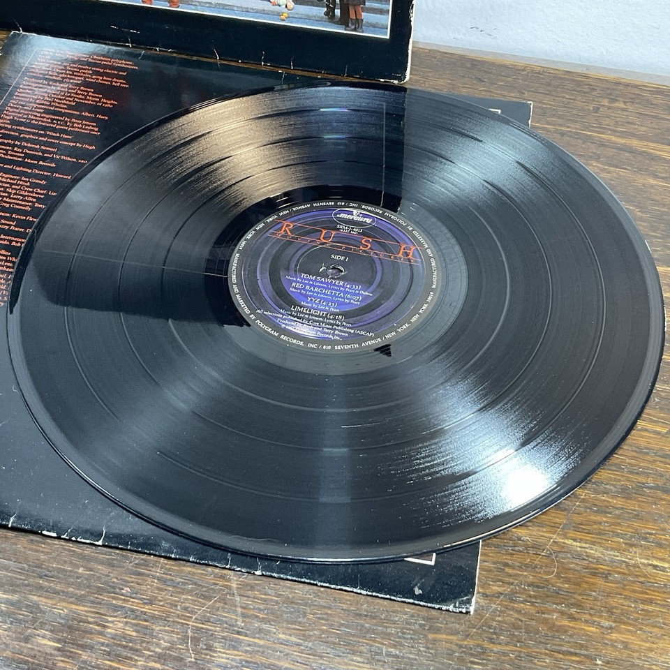- Rush - Moving Pictures - Vinyl 1981 LP Record Album Mercury SRM-1 ...