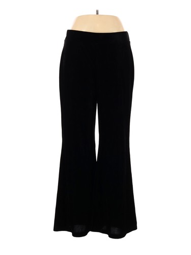 Mossimo Supply Co. Women Black Velour Pants XL | eBay